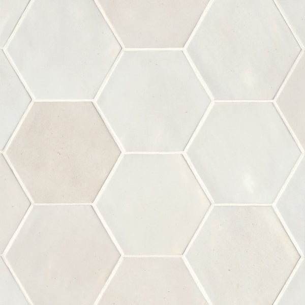 Celine Hexagon Gloss Floor and Wall Tile – Wide Canvas