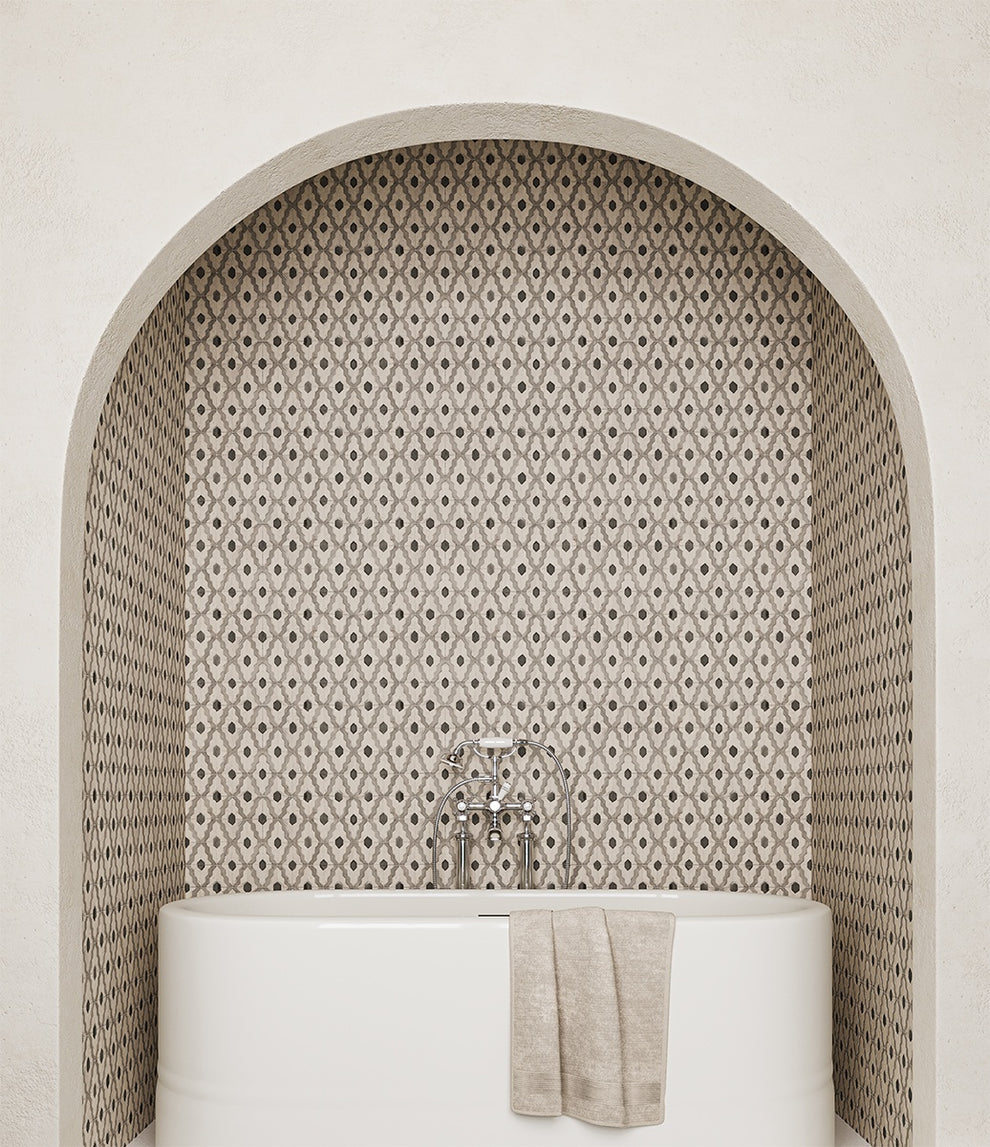 Cape Town Shark Tooth Serge Mosaic Tile – Wide Canvas